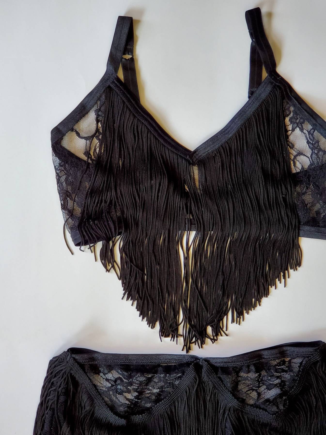 Fringe Lingerie Set