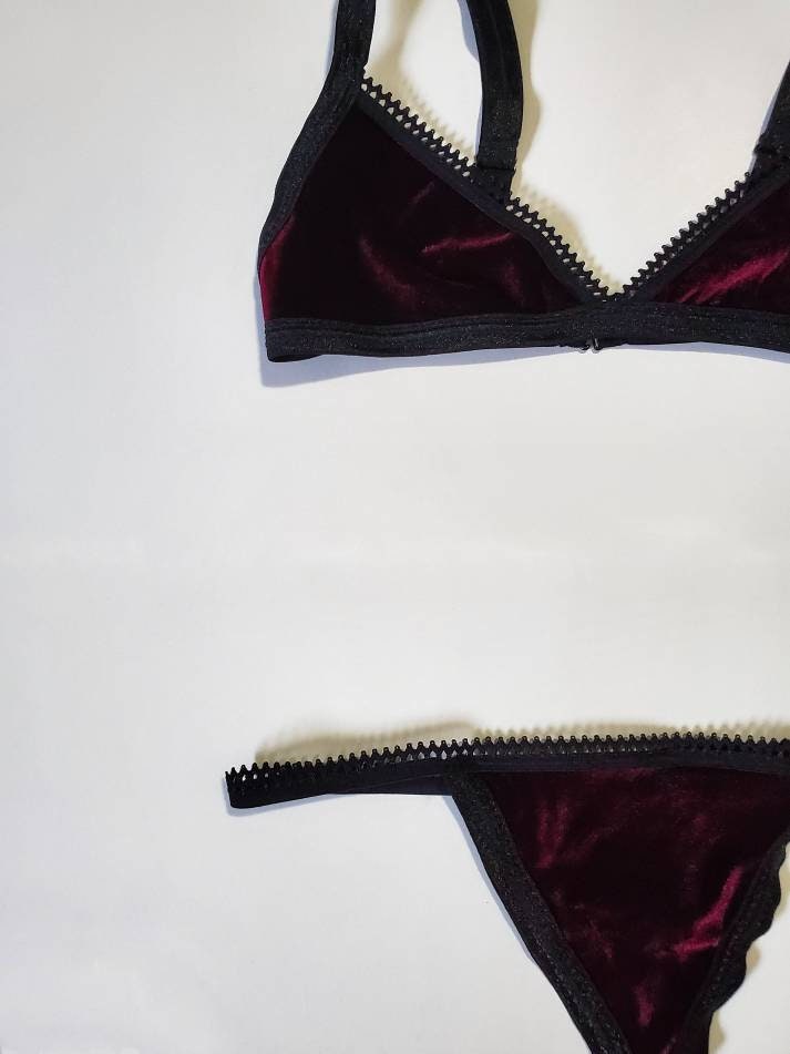 Crimson Blood Lingerie Set