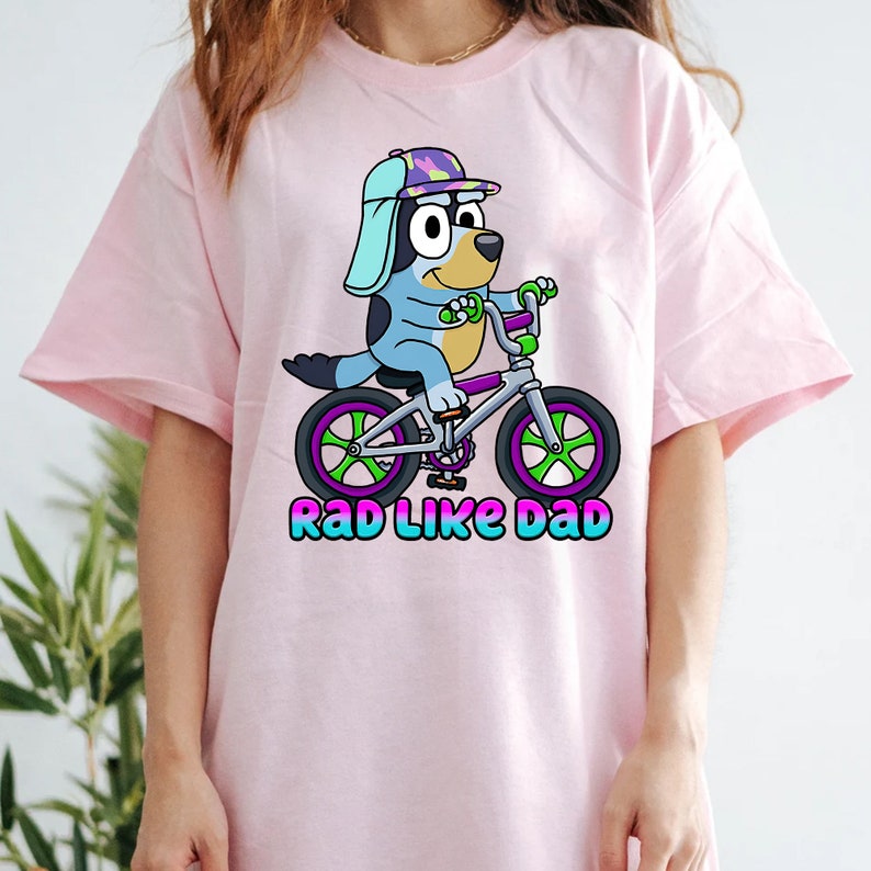 Bluey Png, Rad Like Dad PNG, Bluey Family Png, Decal Files, Vinyl ...