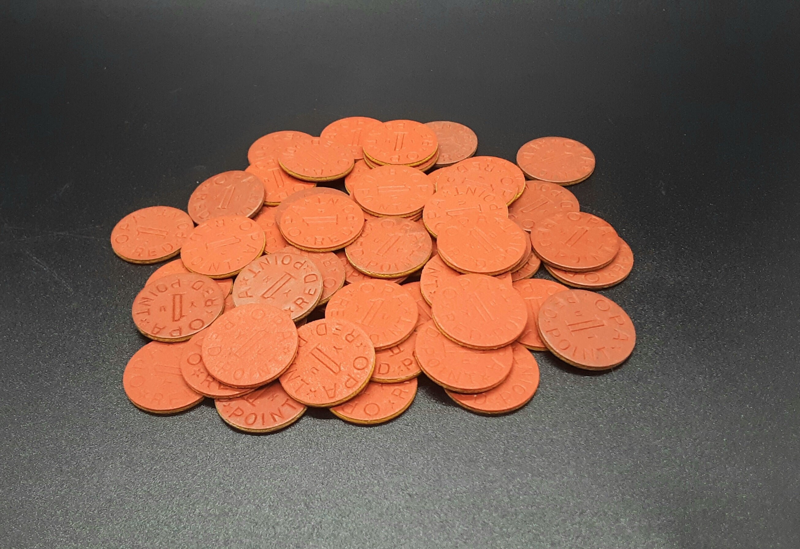 Lot of Fifty Five 55 World War II OPA Red Point Ration Tokens - Etsy