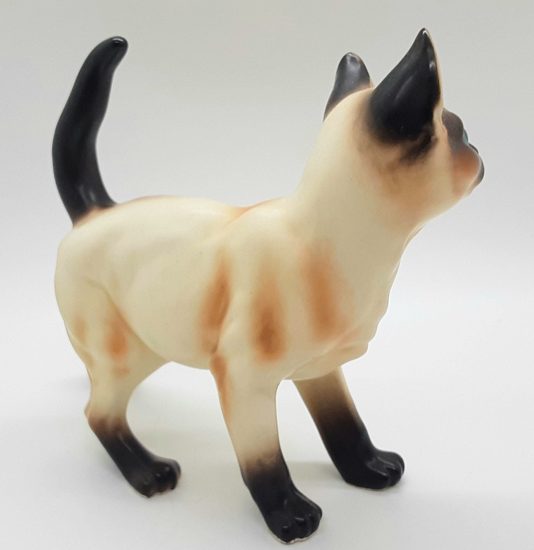Lefton Porcelain Siamese Cat Figurine H6531 - Etsy