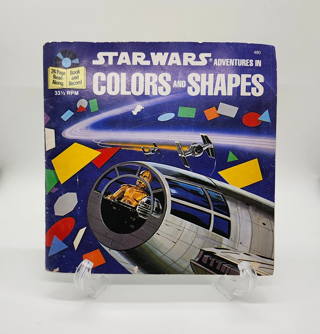 1984 Star Wars Read-along Book With Record - Etsy