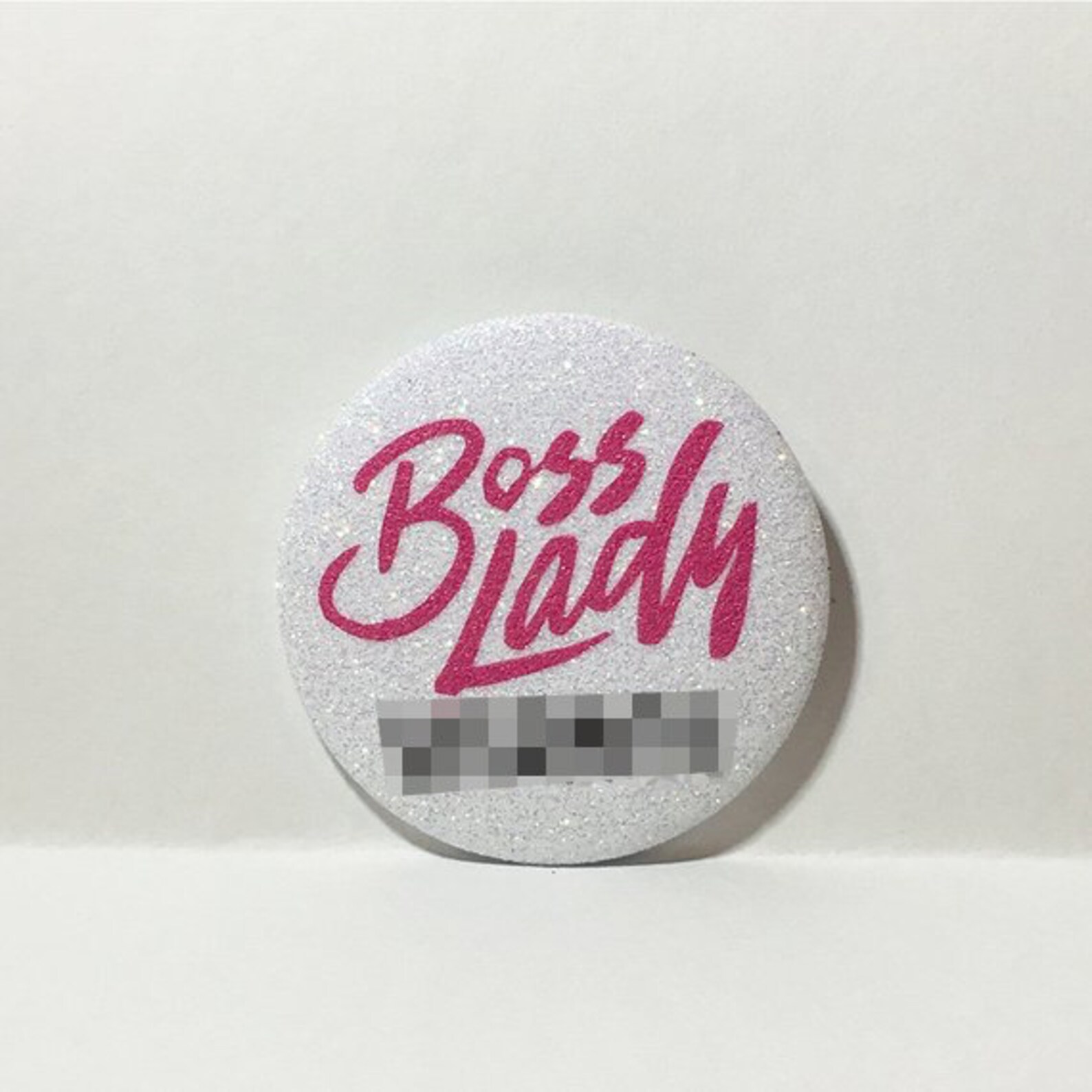2.25 Boss Lady Bling Button | Etsy