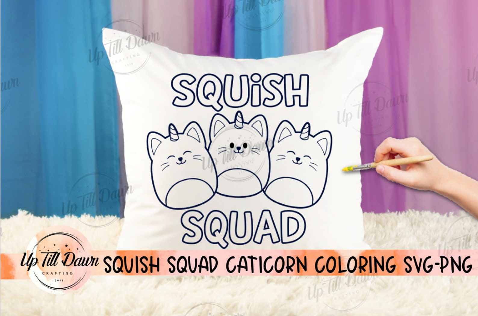 Squish Squad SVG, Caticorn SVG, Cat Unicorn PNG - Etsy