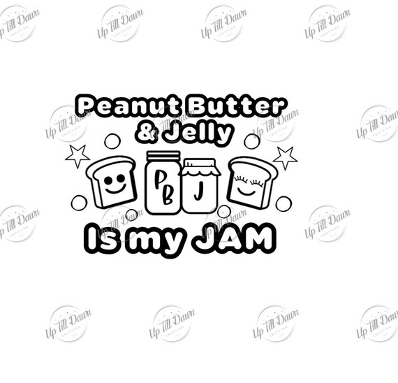 Peanut Butter And Jelly Sandwich Coloring Page Free Clip Art