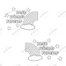 Best Friend Rainbow Coloring Svg,best Friend Coloring SVG, Rainbow ...