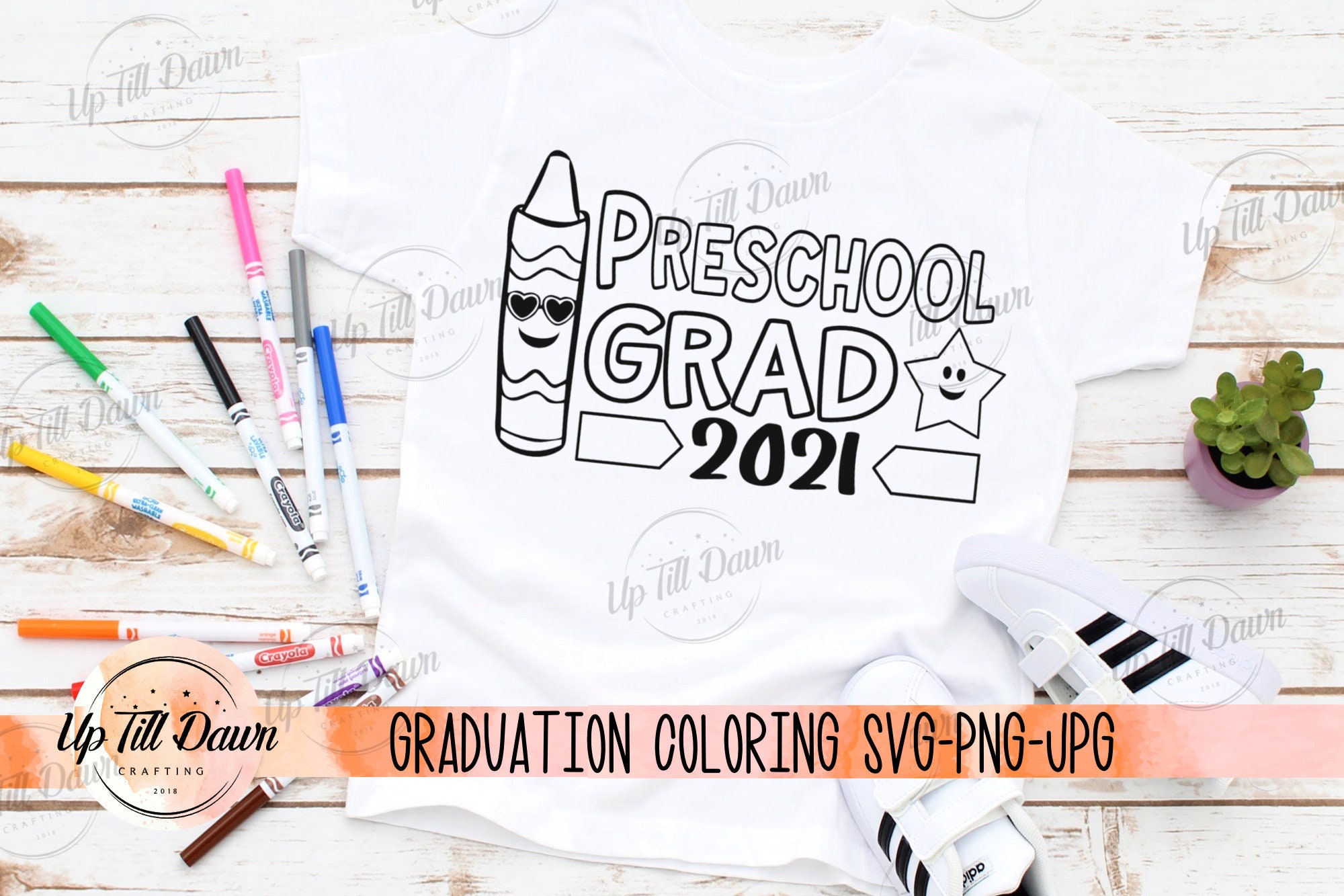 PreSchool Graduation SVG Preschool Coloring SVG Preschool | Etsy