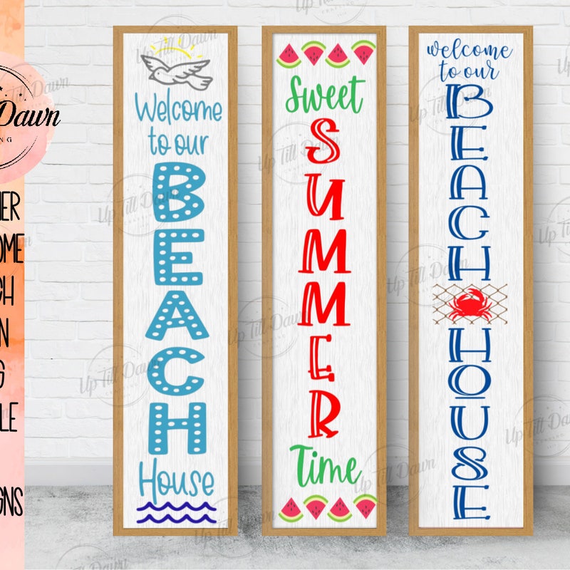 Beach Porch Sign - Etsy