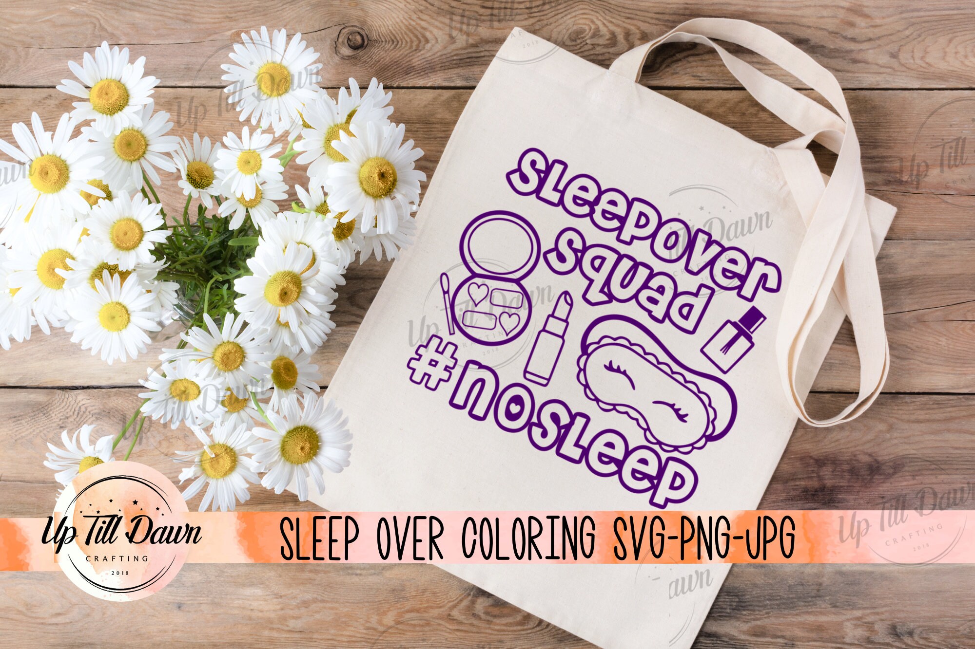Sleep Over Party SVG, Spa Party SVG, Sleep Over Birthday SVG - Etsy
