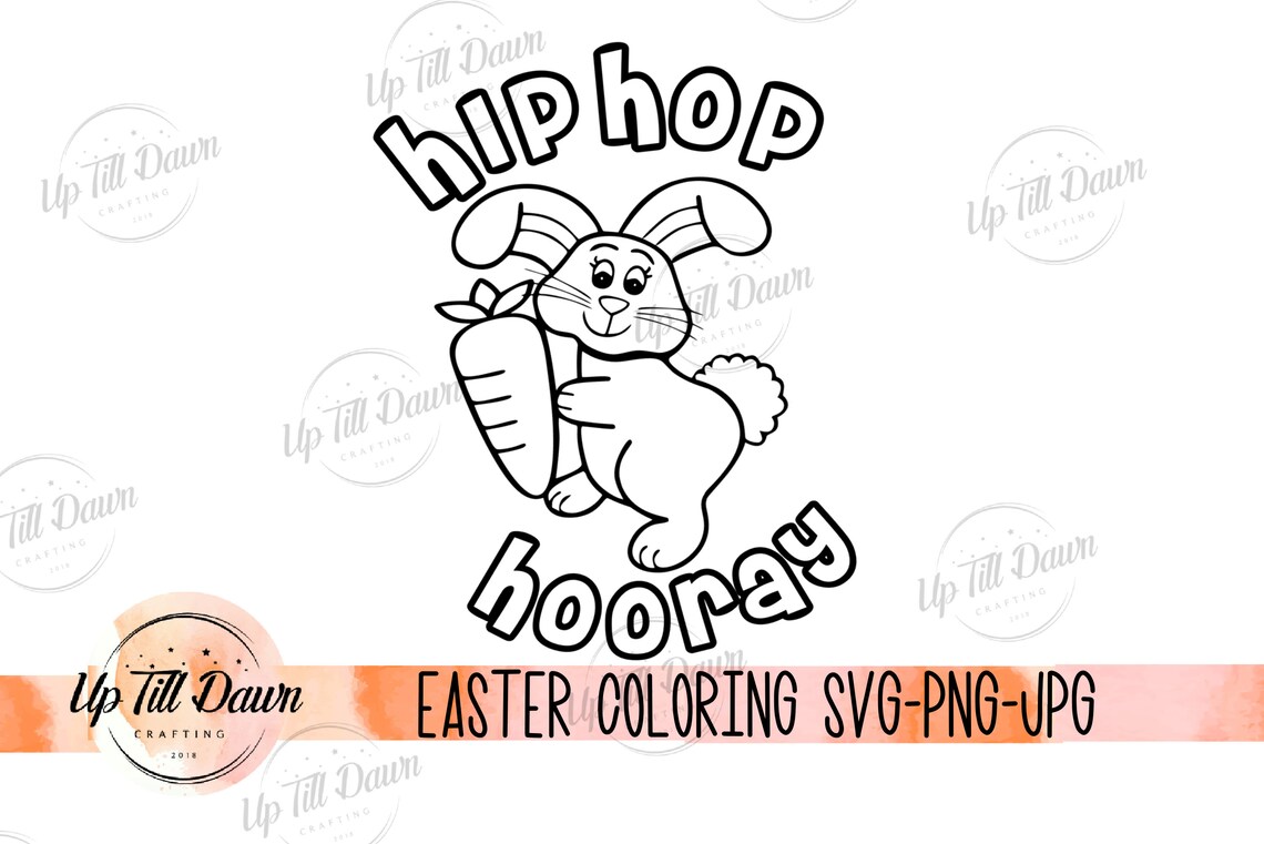 Easter Coloring SVG, Easter Bunny Coloring Shirt SVG, Coloring Easter ...