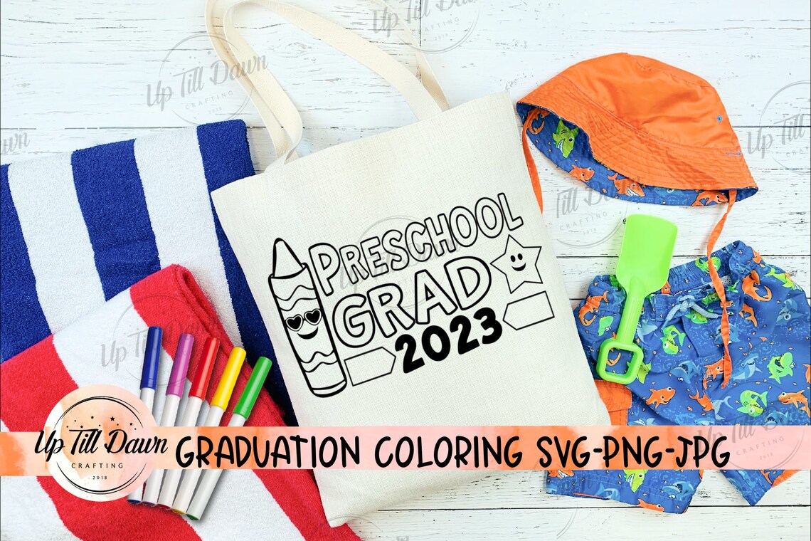 Preschool Graduation SVG Preschool Coloring SVG Preschool - Etsy