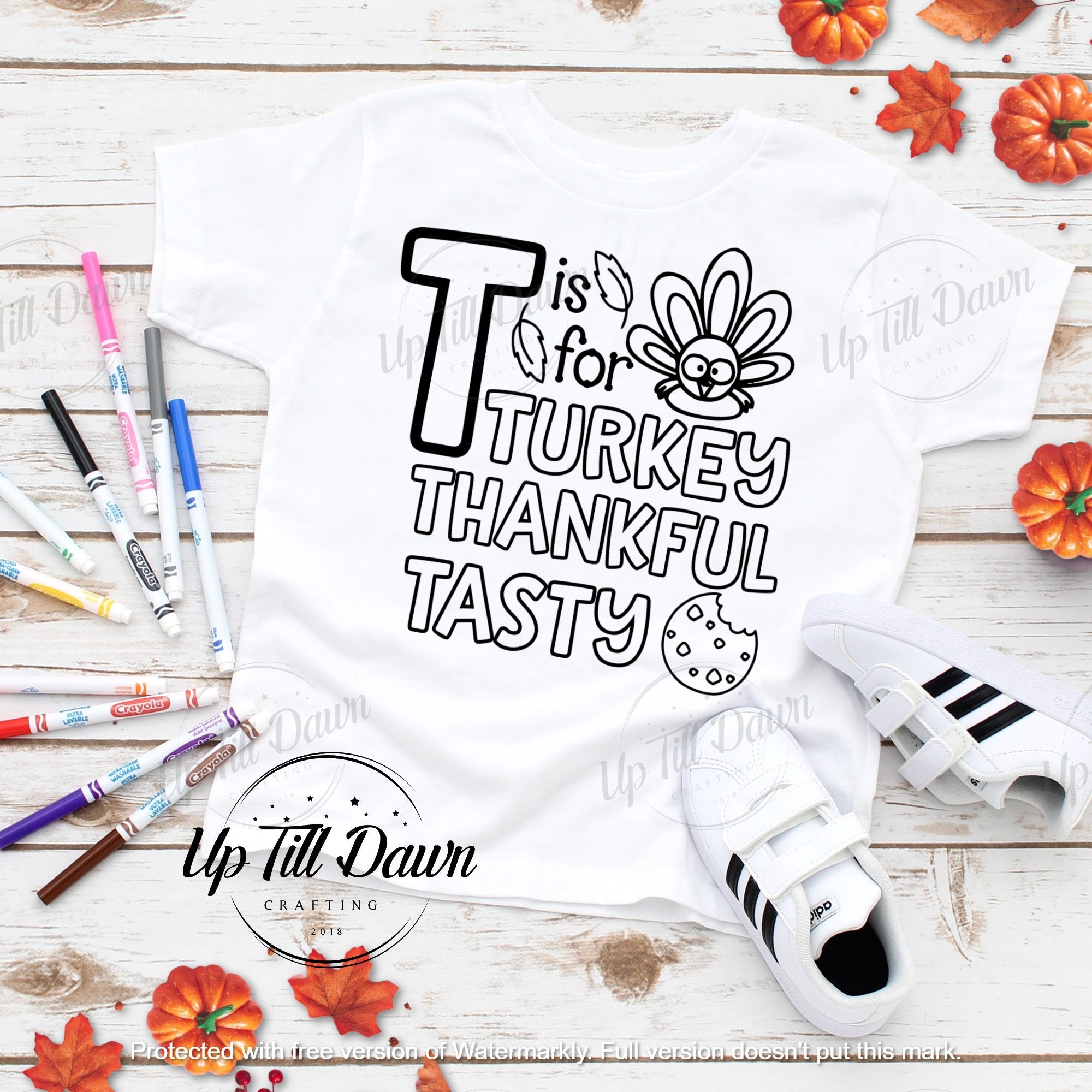 Thanksgiving Fall Coloring SVG Bundle Coolest Turkey in the - Etsy