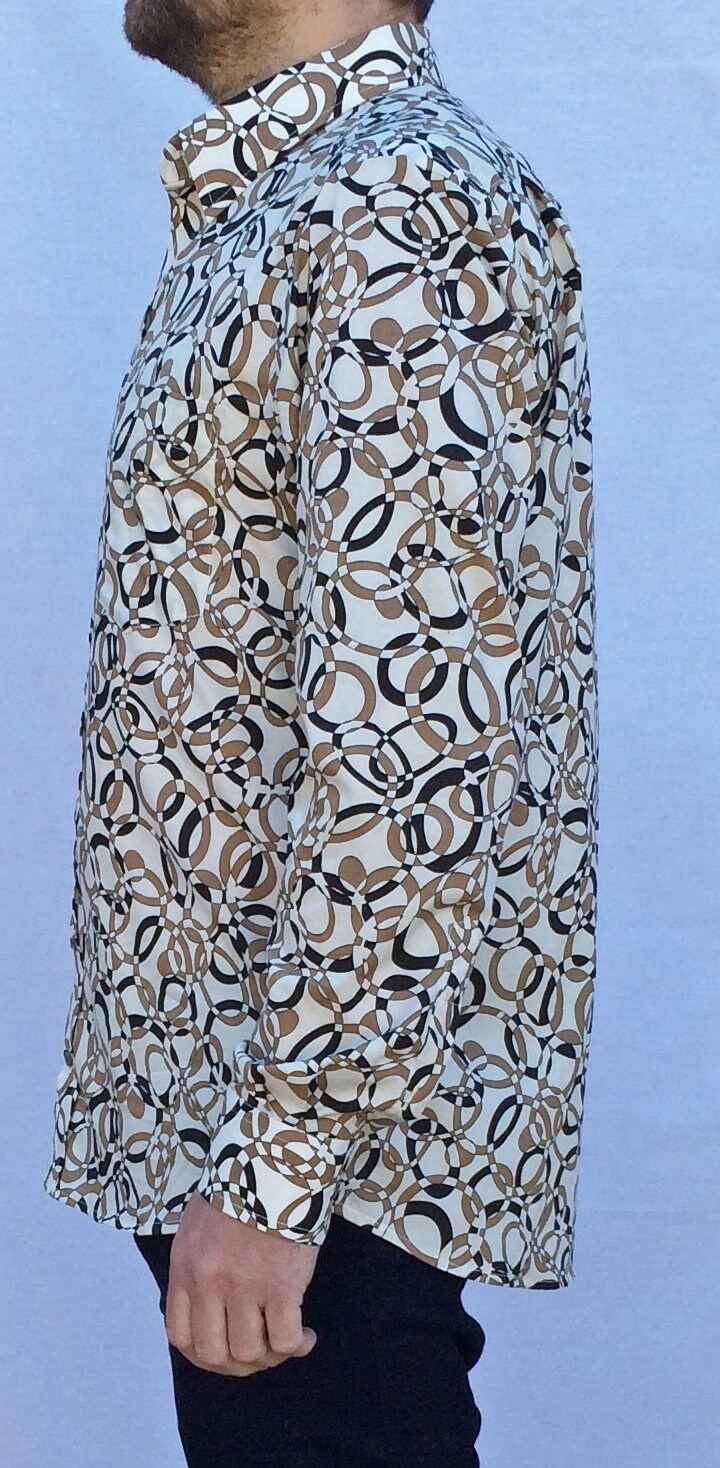 Limited Edition Mens Shirt, Hand Made Vibrant Shirt, Unique Colorful ...