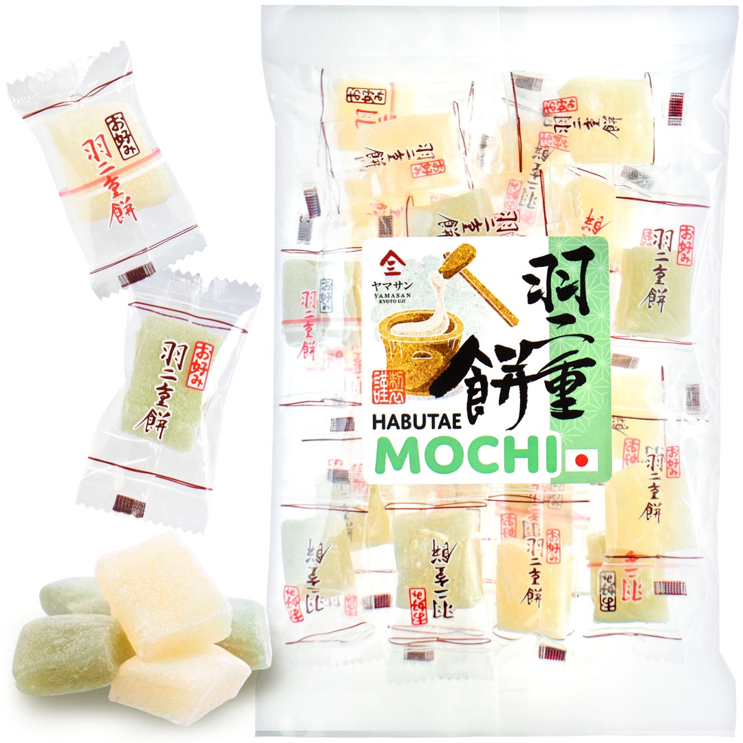 Japanese Mochi Candy Habutae Mochi Artisanally Soft & Delicate ...