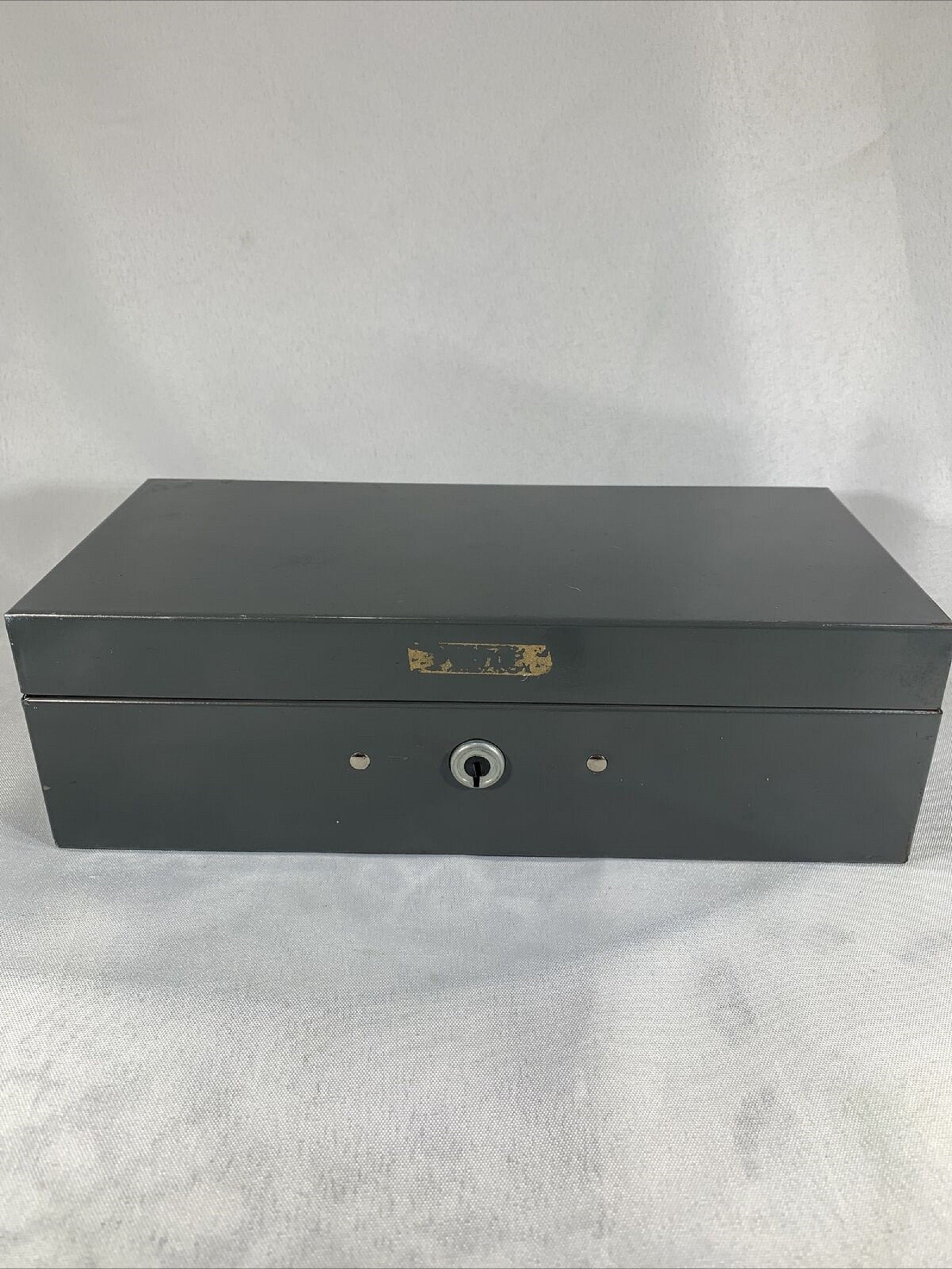 Asca Steelmaster Bond Box Cash Box Vintage Industrial Mid-century ...