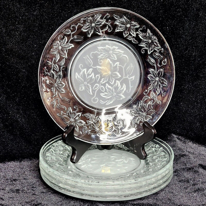 Crystal Glass Plate - Etsy