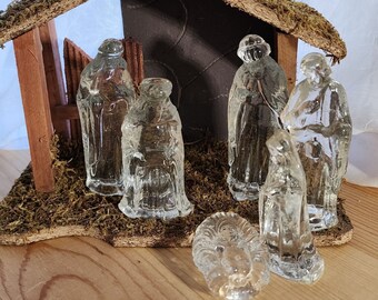 Crystal Nativity Scene - Etsy