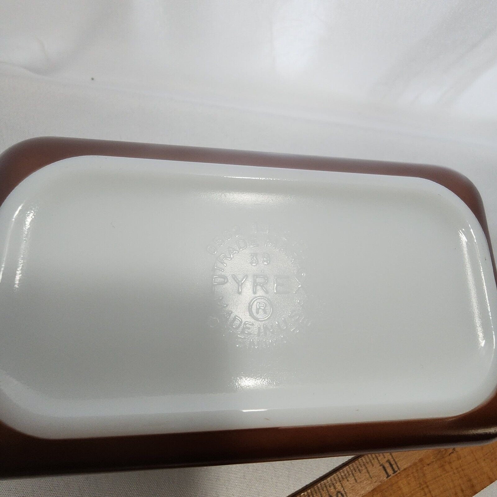 Pyrex Old Orchard Brown 1.5 Pint Refrigerator Dish 0502 Small - Etsy