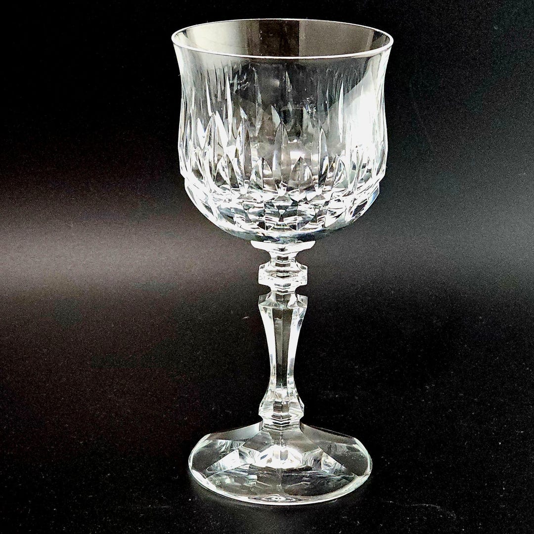 Vintage Royal Splendor Wine Glass 6.25" by Society Crystal 6oz ...