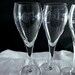 Princess House Heritage Etched Glasses Champagne Flute 7.7 Handblown ...