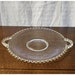 Imperial Glass Candlewick Serving Platter Handle 12 Vintage 400 ...