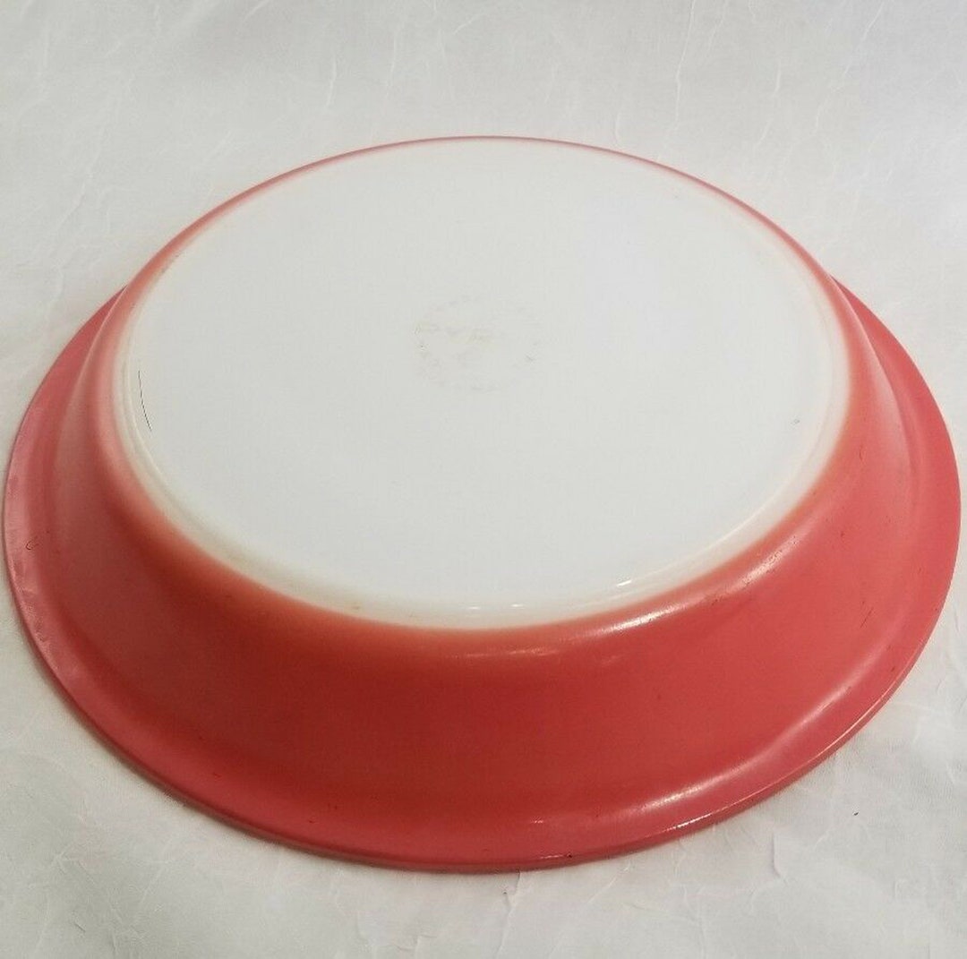 Vintage Pyrex Flamingo Pink #909 9 Inch Pie Plate Round From 1950' - Etsy