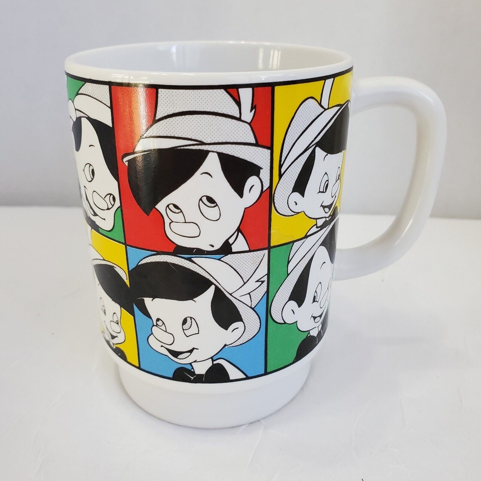 VINTAGE Disney Schmid Pinocchio Musical Coffee Tea Cup Plays Mickey's ...