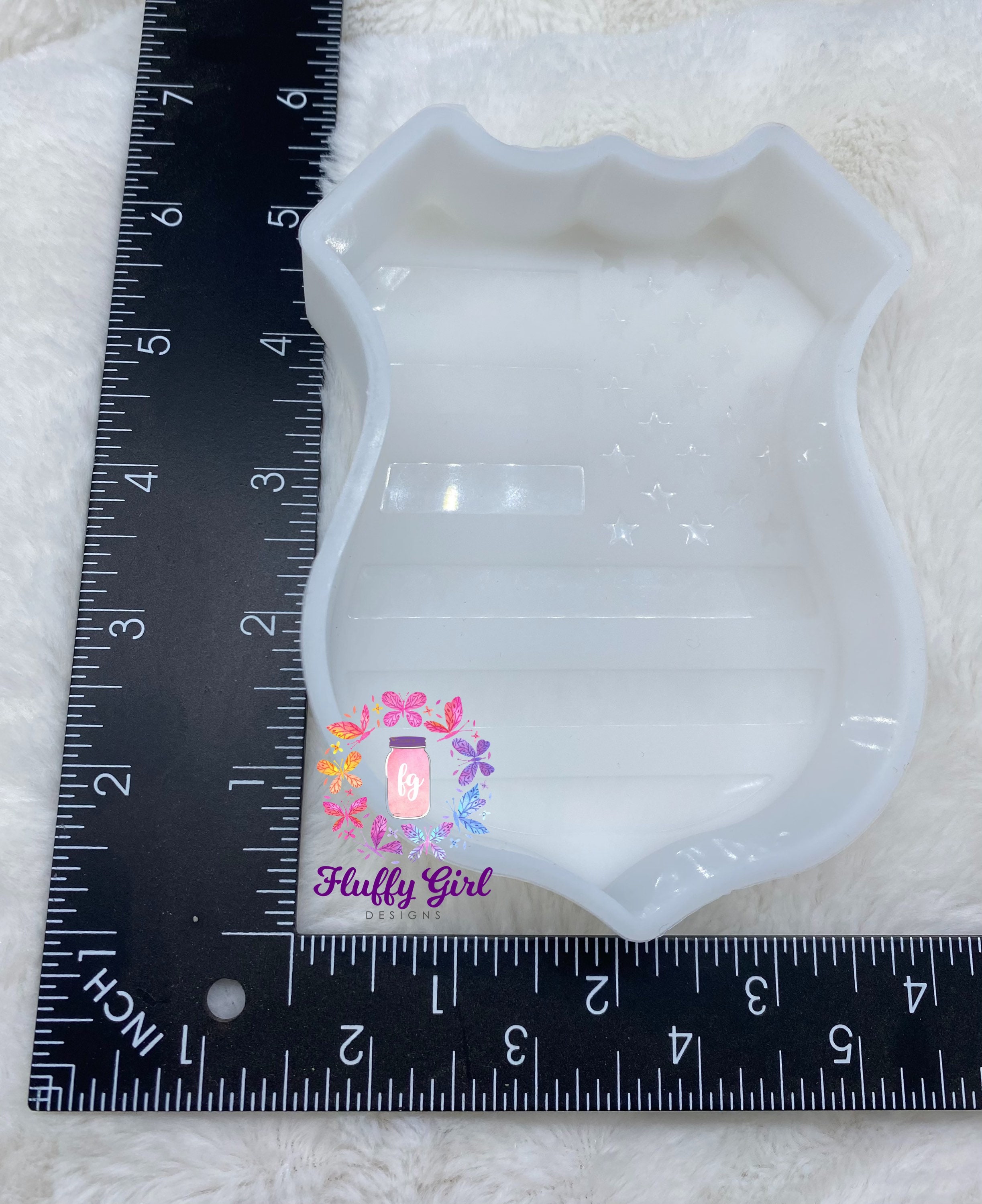 Badge Freshie Mold Law Enforcement Freshie Mold Police Mold - Etsy