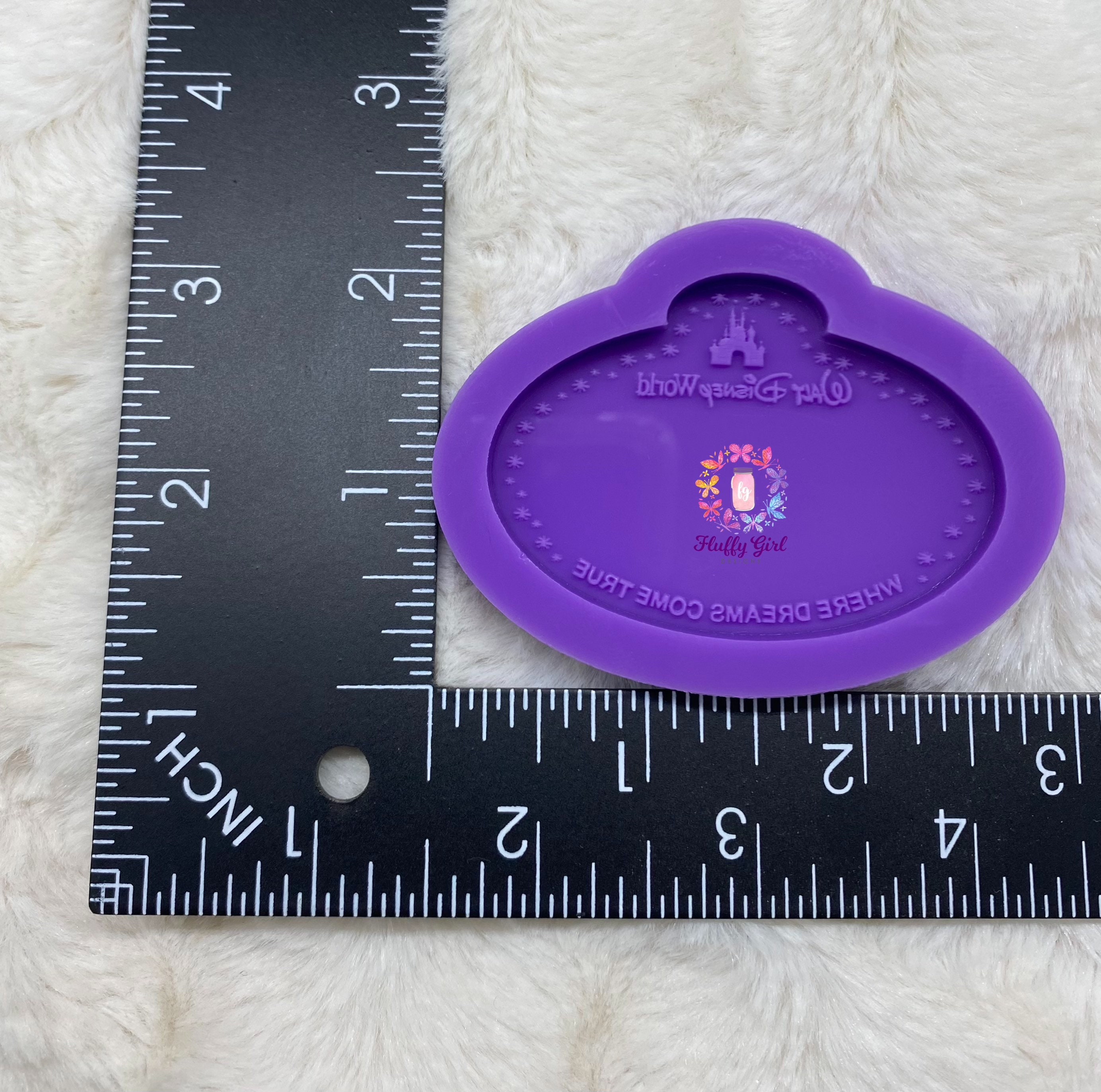 Badge Mold, Badge Bunny Mold, Name Tag Mold, Mold, Name Tag, Resin Mold ...