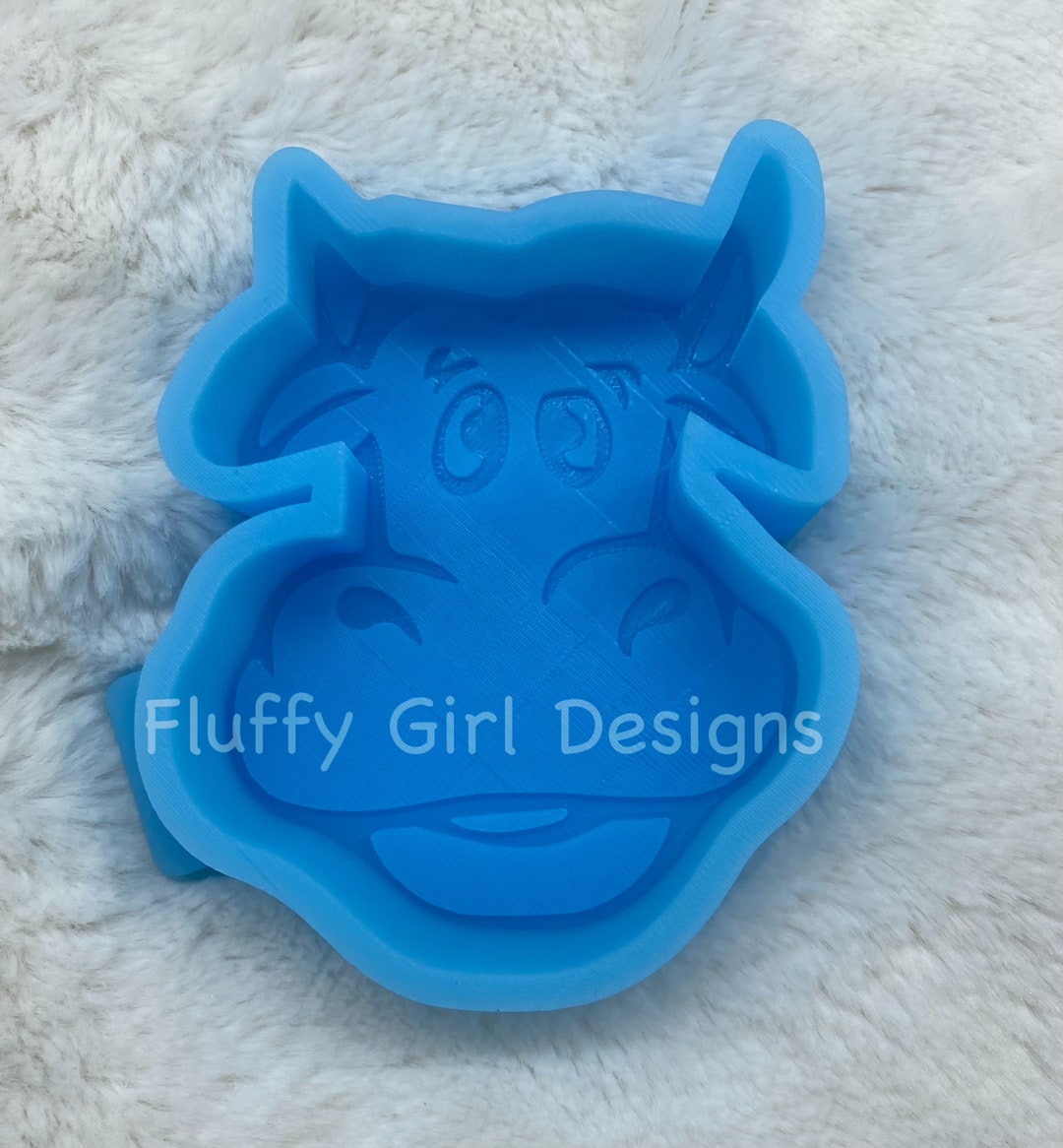 Cow Freshie Mold, Cow Mold, Freshie Mold, Mold, Freshie, Freshie Resin ...