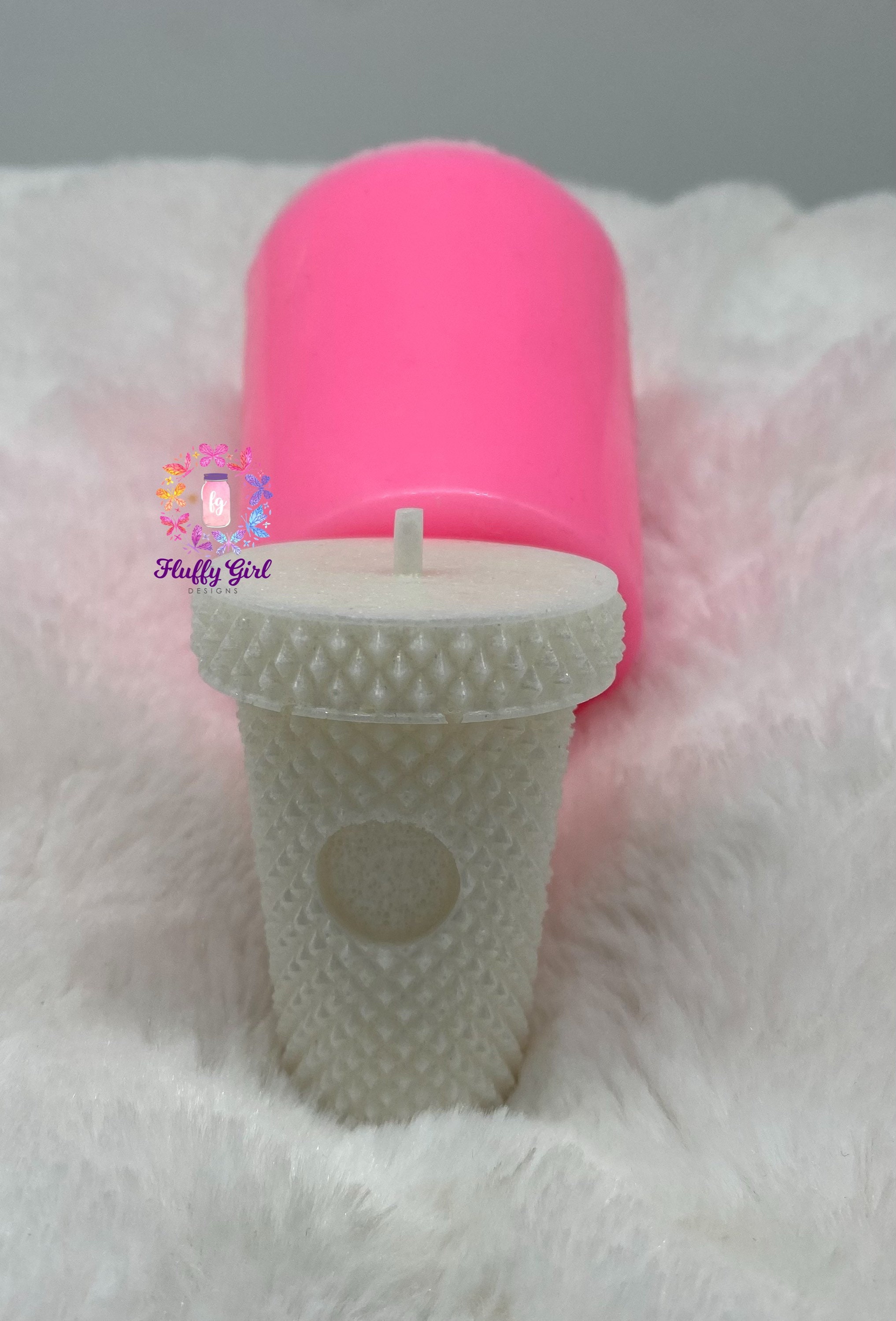 Drink Mold, Studded Cup Mold, Studded Drink Mold, Silicone Mold ...