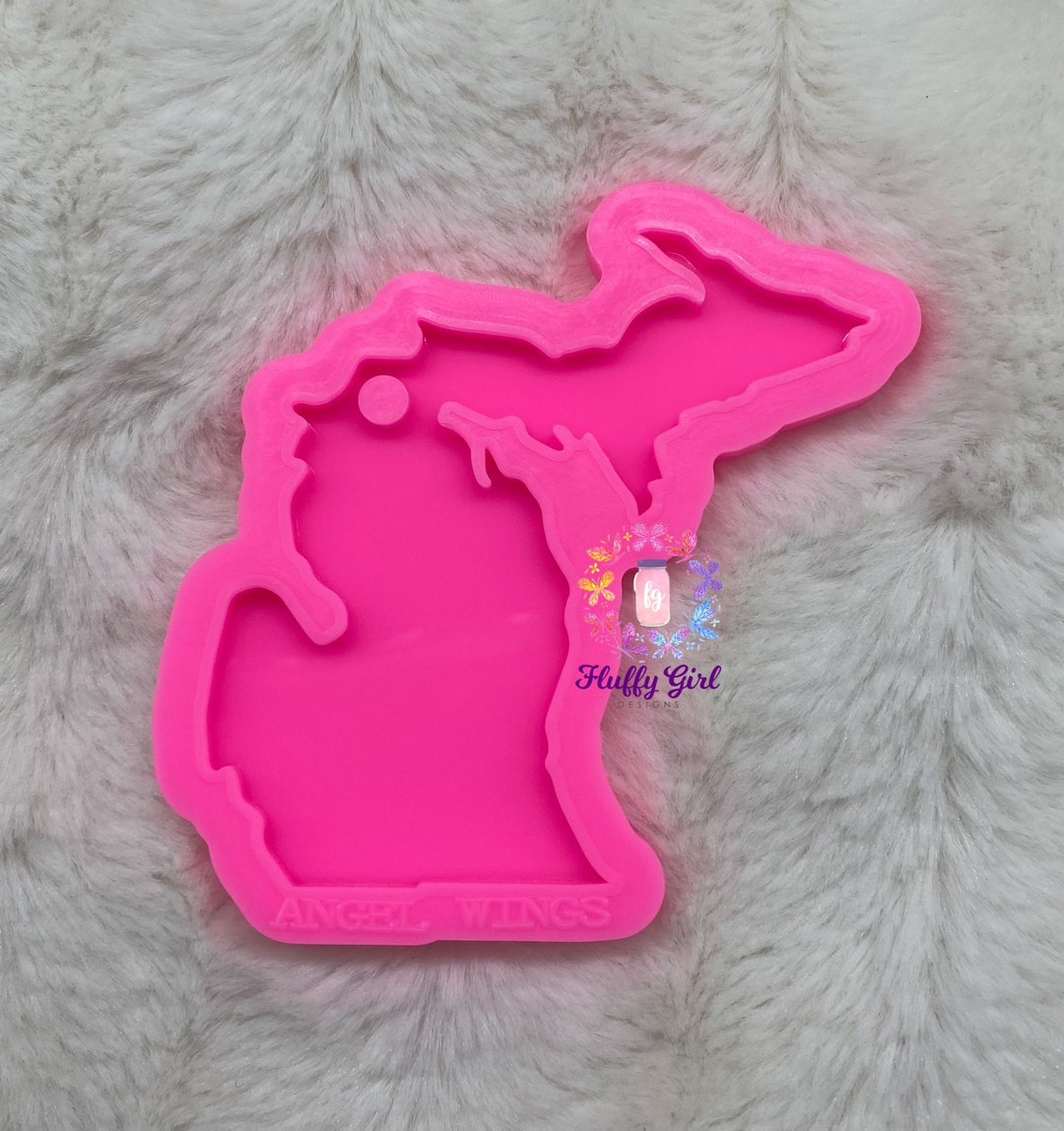 Michigan Mold, State Mold, State of Michigan Mold, Silicone Mold, Molds ...
