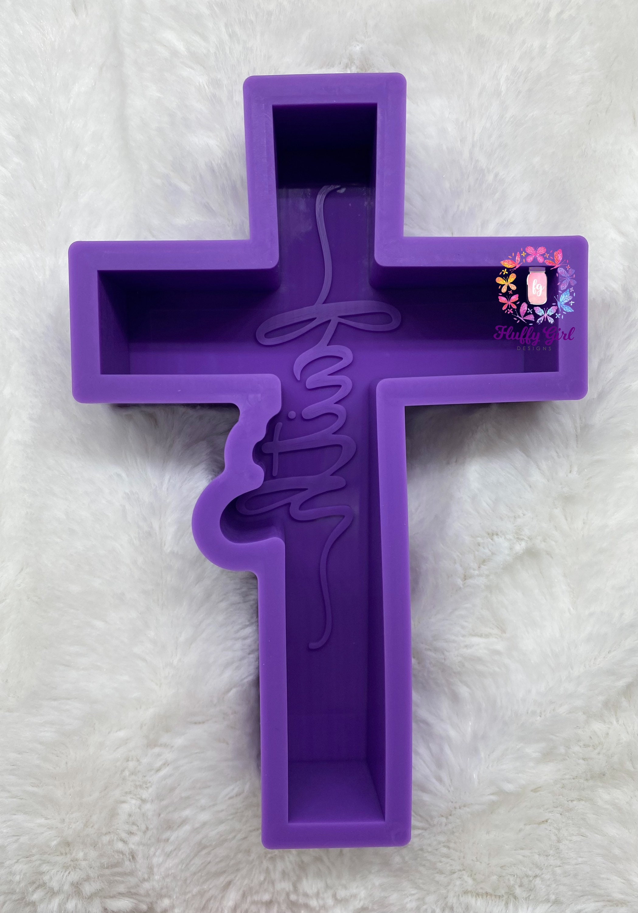 Faith Cross Freshie Mold Freshie Mold Cross Mold Mold - Etsy