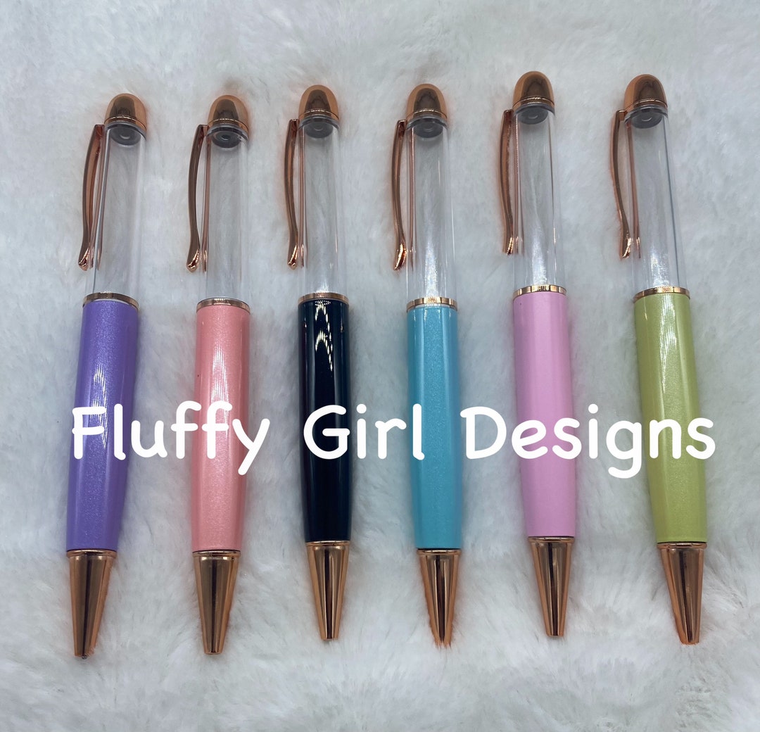 Floating Pen, Fat Pen, DIY Pens, Pens, Chubby Pen, Craft Pen, Glitter ...