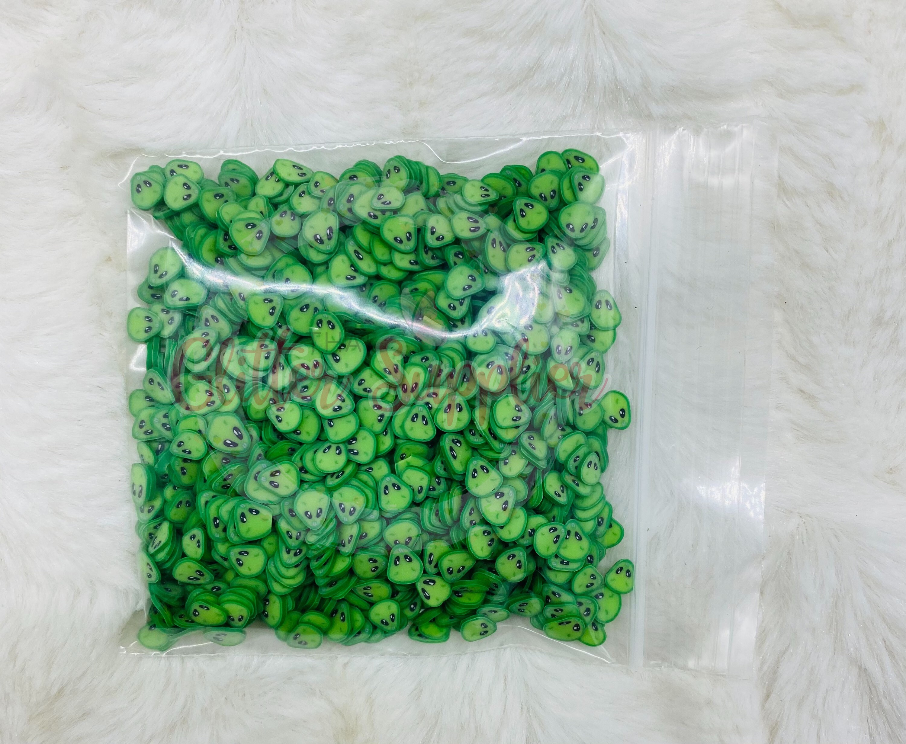Alien Polymer Sprinkles Polymer Fruit Alien Glitter FIMO - Etsy