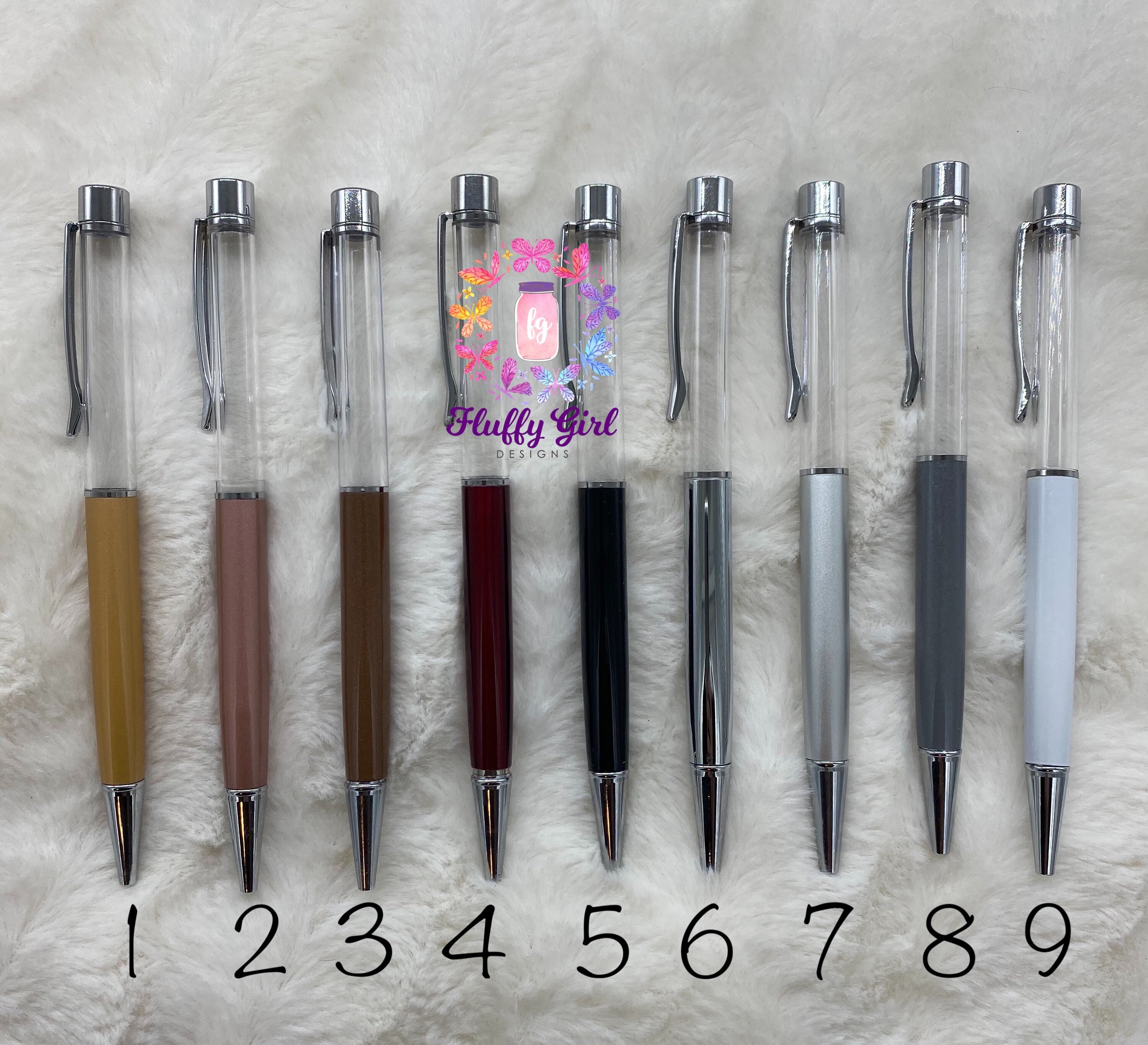 Pen DIY Floating Pens Floating Pen Pens Glitter Pen | Etsy