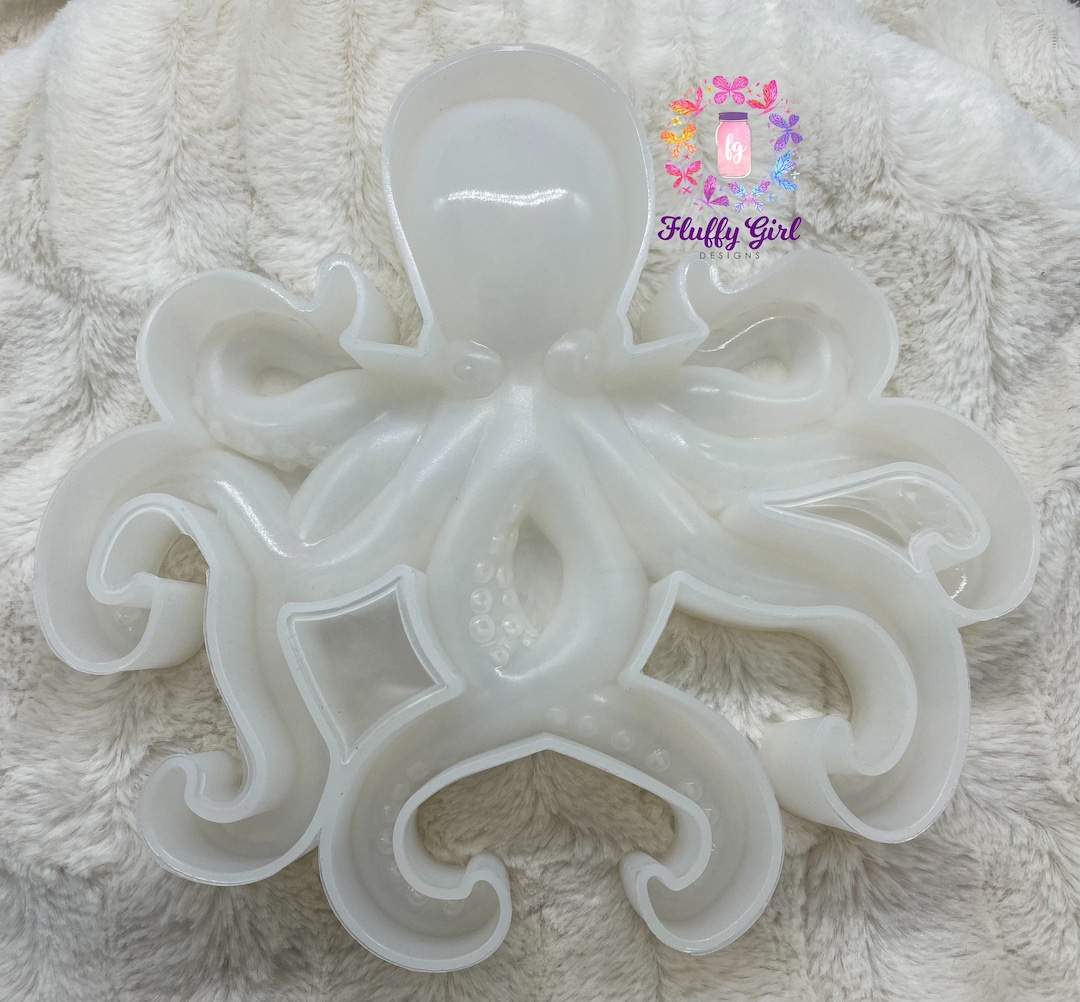 Octopus Mold, Fish Mold, Octopus Silicone Mold, Octopus, Craft Mold ...