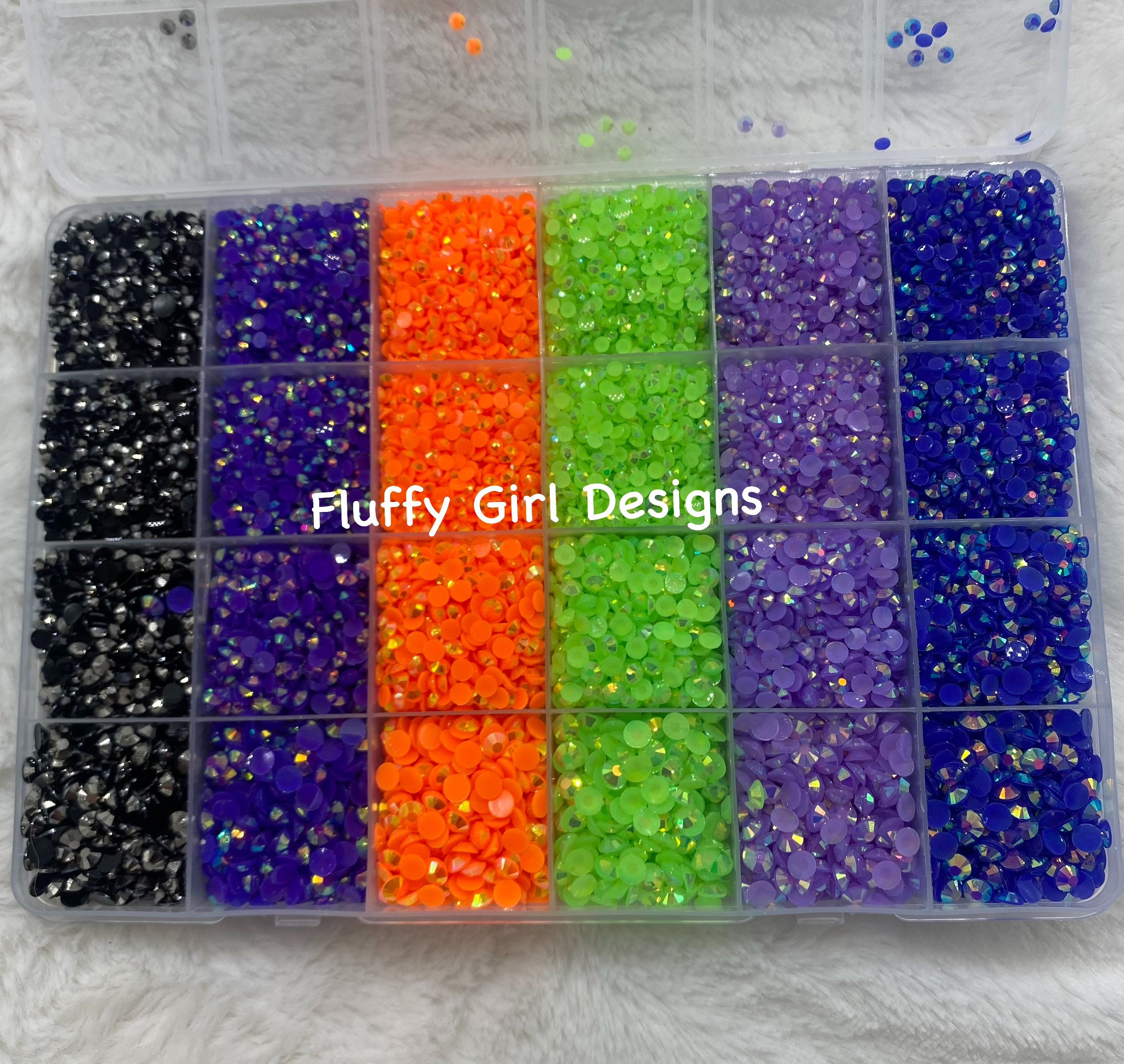Rhinestones, Rhinestone Kit, Jelly Rhinestone Kit, 3mm, 4mm, 5mm Jelly ...
