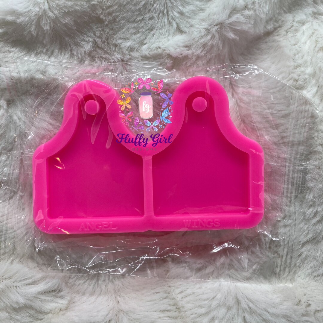 Cow Ear Tag Earring Mold, Cow Tag Mold, Cow Mold, Animal Tag Mold, Mold ...