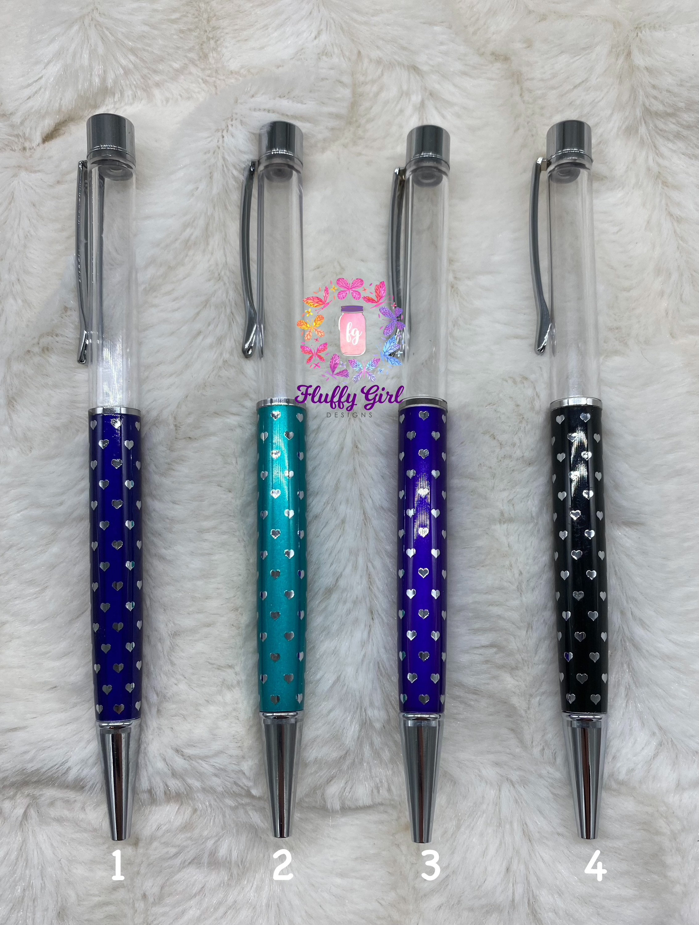 Floating Pen Heart Pen DIY Pens Pens Slim Pens Craft Pen - Etsy