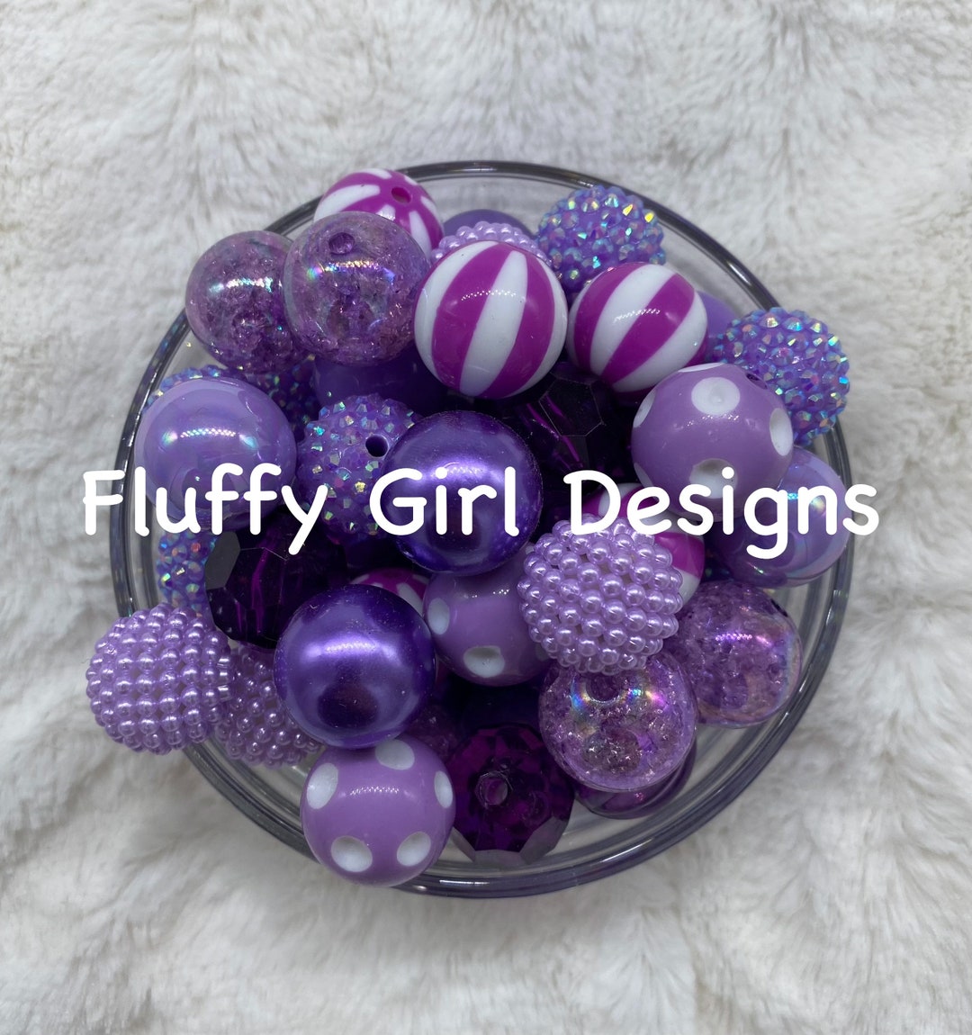 Bubblegum Beads, 20mm Beads, Beads, Gumball Beads, Round Beads, Pen ...