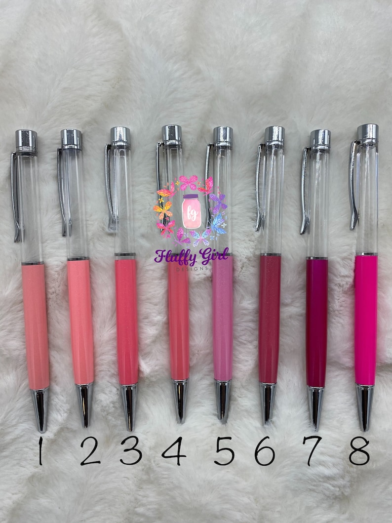 Pen DIY Floating Pens Floating Pen Pens Glitter Pen - Etsy