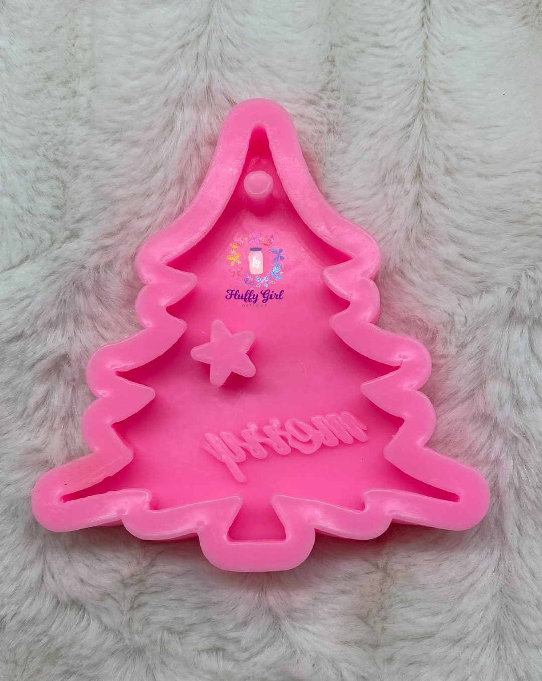 Christmas Tree Mold, Silicone Mold, Christmas Tree Ornament Mold ...