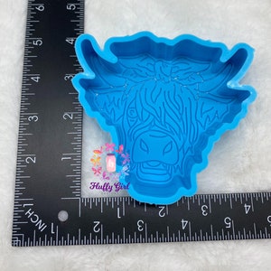 Highland Cow Freshie Mold, Freshie Mold, Cow Mold, Mold, Freshie ...