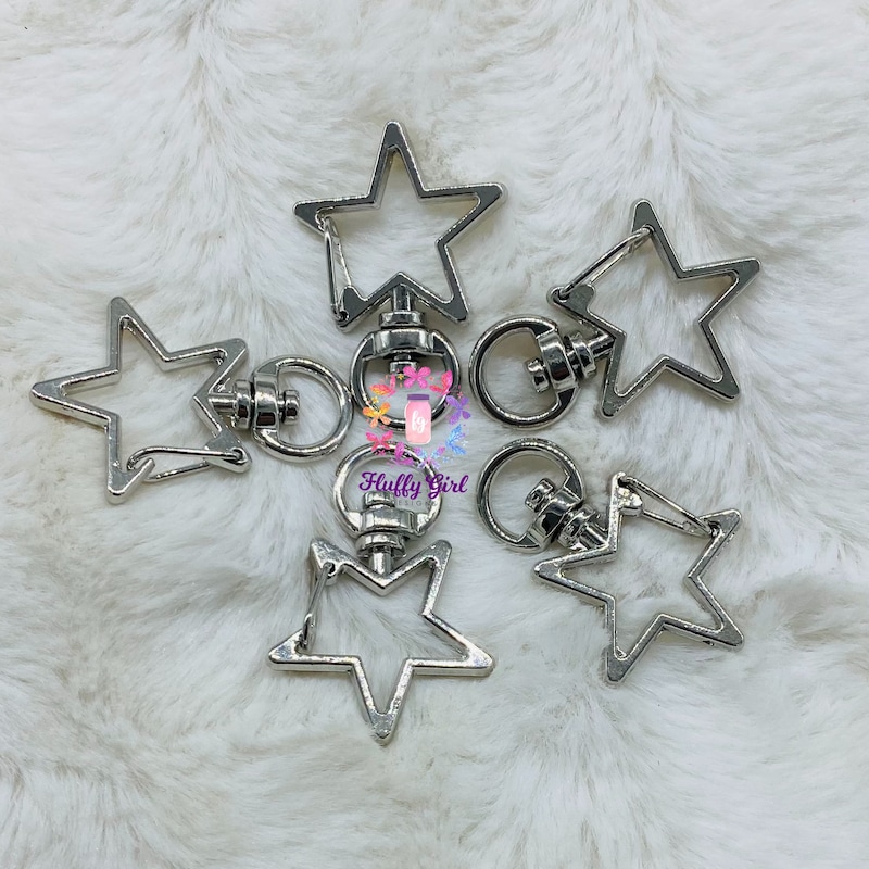 Star Keychain - Etsy