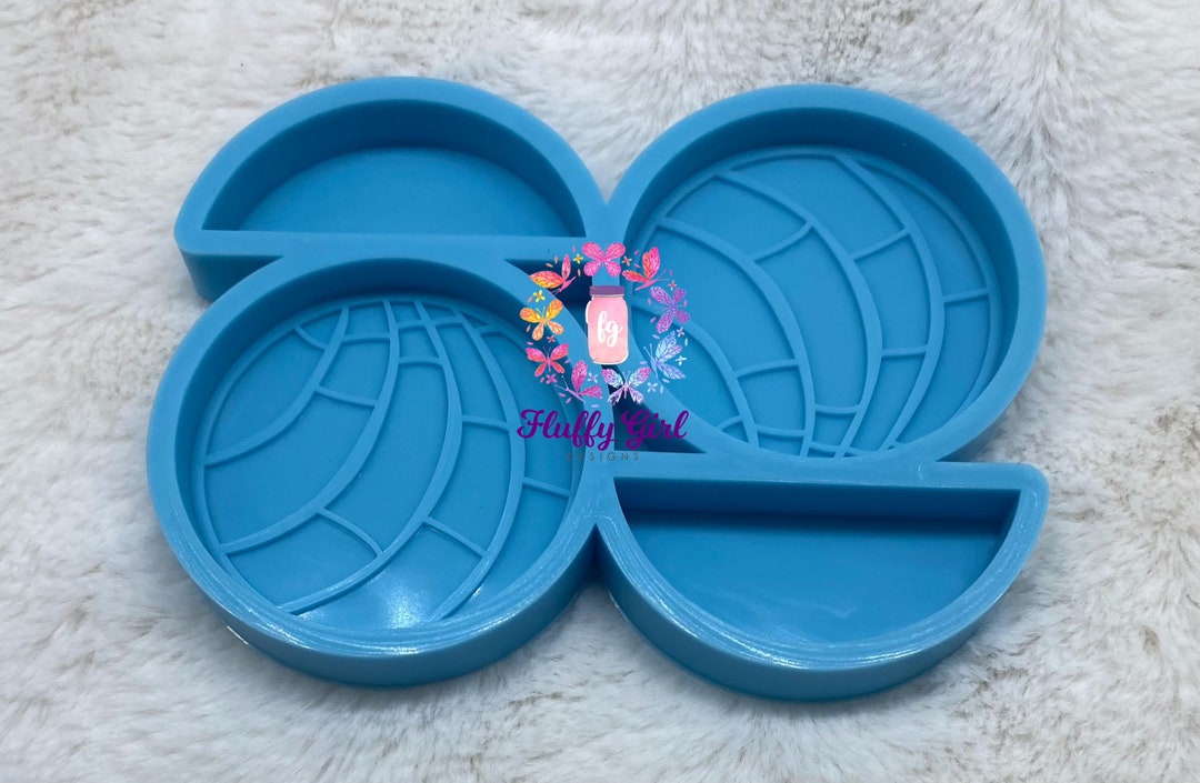 Conchas Straw Topper Mold, Concha Straw Topper, Concha Mold, Silicone ...