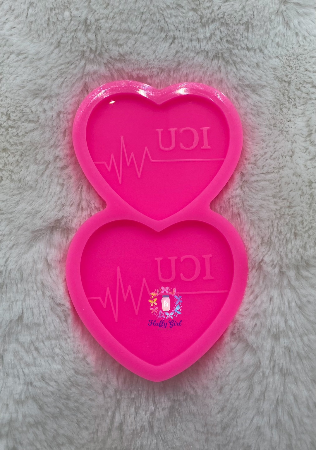 ICU Badge Reel Mold, Badge Reel Mold, Phone Grip Mold, Heart Badge Reel ...
