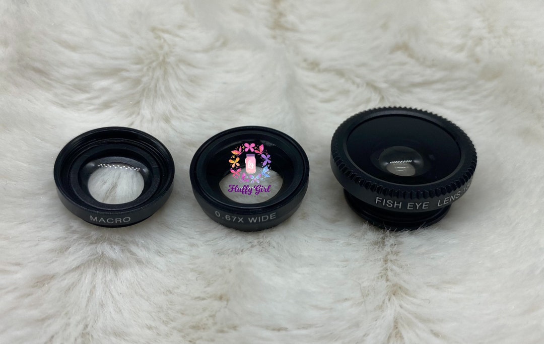 Santa Cam, Set of 3, Faux Camera Lens, Fake Camera Lens, Camera ...