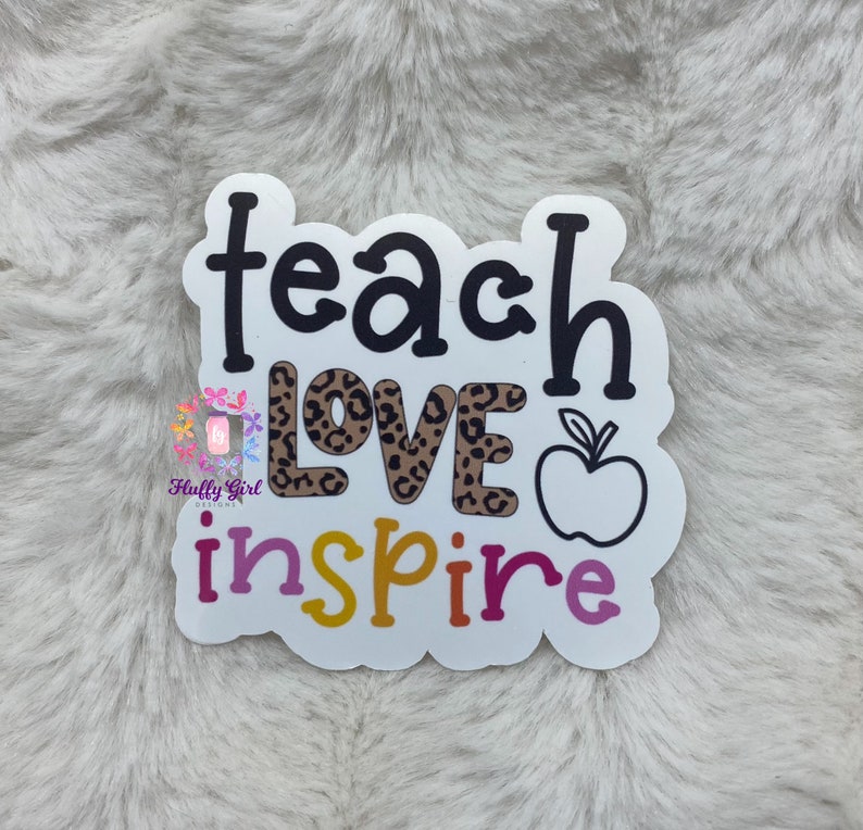 Teacher Stickers, Inspire Stickers, Stickers, Cute Stickers, Glitter ...