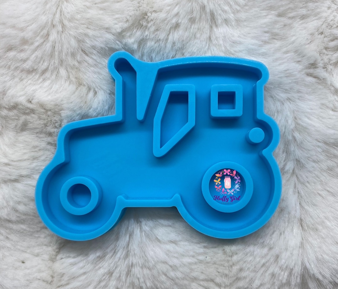 Tractor Mold, Farm Mold, Mold, Tractor, Keychain Mold, Silicone Mold ...